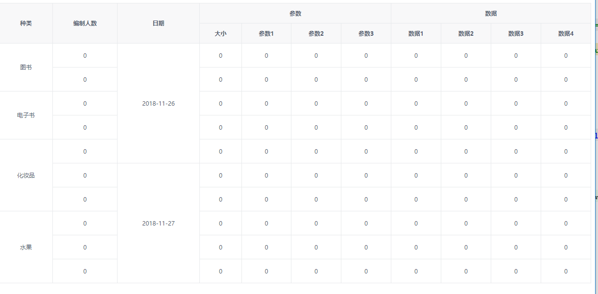Vue复杂表格（动态组合表头，跨行）_vxe 表头占几行-CSDN博客