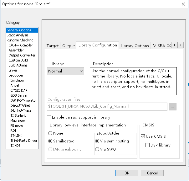 IAR printf 输出调试信息到Temminal I/O_iar 8051的printf-CSDN博客