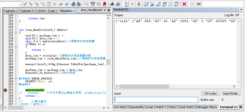 IAR printf 输出调试信息到Temminal I/O_iar 8051的printf-CSDN博客