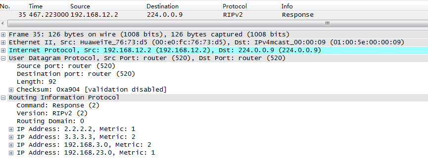 计算机网络之IP路由（四）---路由基础配置_display ip routing-table-CSDN博客