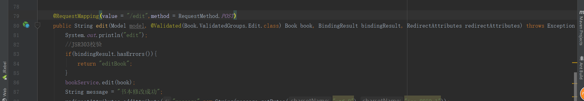 SpringMVC提示: " HTTP Status 405 – Method Not Allowed " Request method 'GET' not supported ...