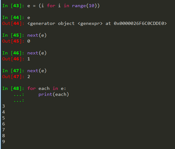 python中的各种生成表达式-CSDN博客