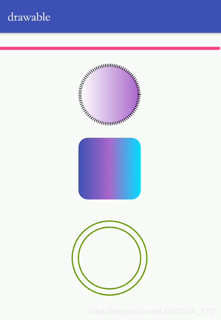 Android Drawable 不用自定义view就可以实现想要的效果(直线椭圆圆形矩形圆环)android画一条直线
