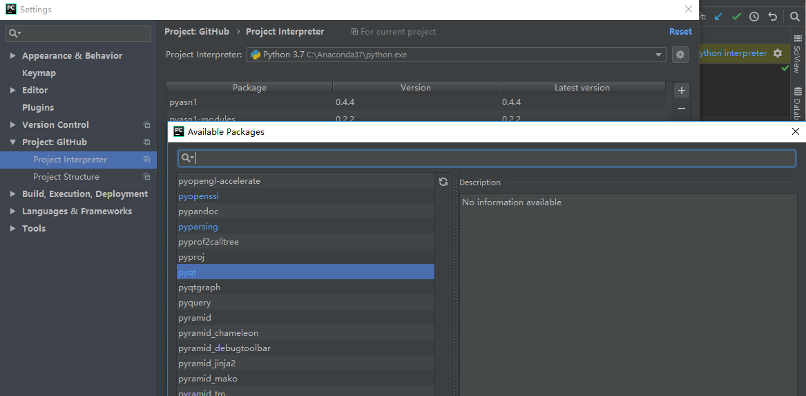 pycharm在安装完python版本后导入python版本选择版本以及安装包_Goldxwang的博客-CSDN博客