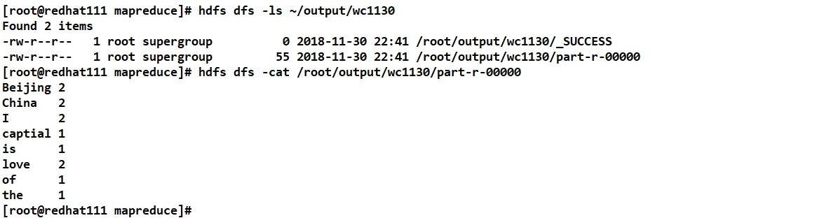伪分布式执行wordcount程序出现input Path Does Not Exist Hdfs 172 17 61 112 9000
