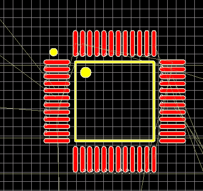 AD9在PCB中放大元件后，元件表面出现网格_ad9选中pcb元件高亮是网格-CSDN博客