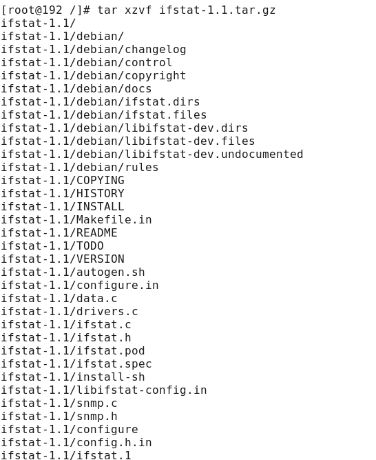 Linux: ifstat 的安装 以及使用_ifstat压缩包-CSDN博客
