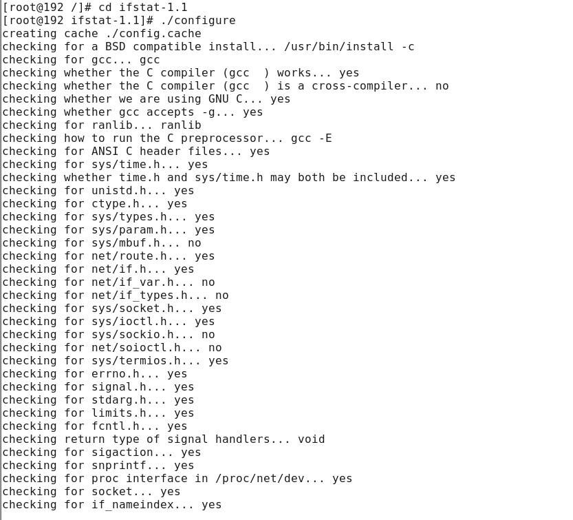 Linux: ifstat 的安装 以及使用_ifstat压缩包-CSDN博客