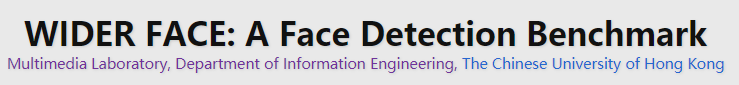人脸识别Benchmark：WIDER FACE等相关_wider face:a face detection benchmark-CSDN博客