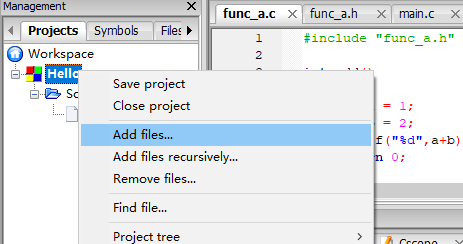 codeblocks 主函数调用其他文件的函数时报错："error:undefined reference to xxx"_主函数为什么不能调用其他文件的函数-CSDN博客