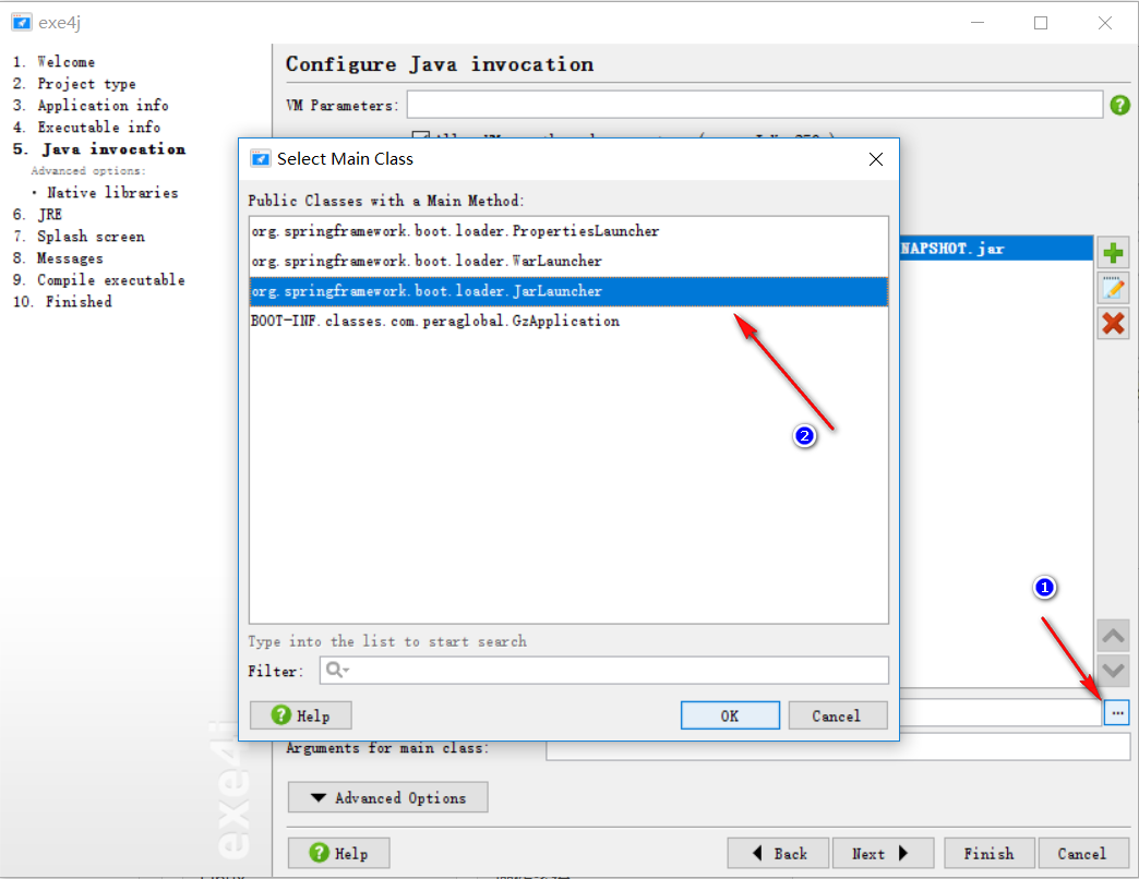 JavaWeb程序(Spring Boot)打包成的Jar文件，转成exe文件_javaweb能生成exe吗-CSDN博客