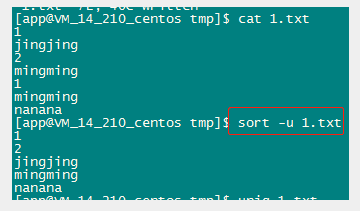 【Linux】sort排序、uniq去重、wc统计_sort 去重-CSDN博客