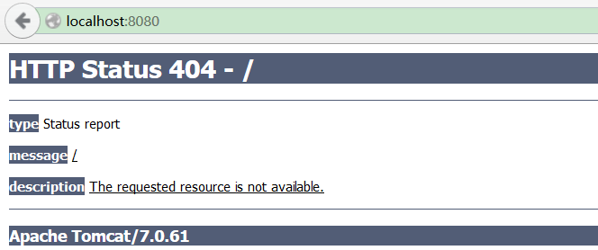 eclipse启动tomcat, http://localhost:8080无法访问的解决方案_使用ecplise创建的maven项目,加入tomcat服务器之后,无法访问local host ...
