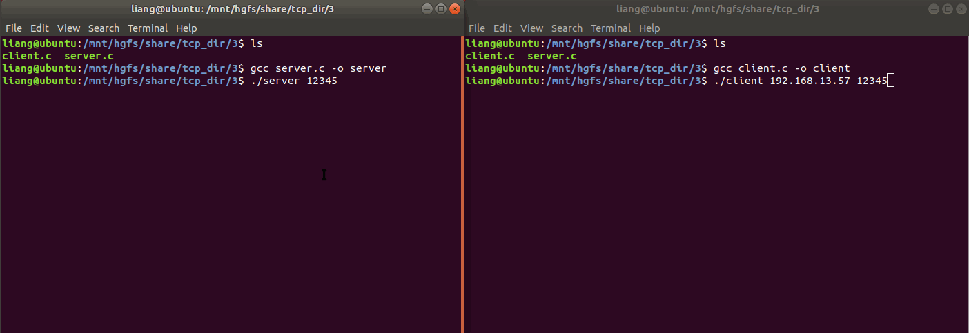 Linux-C TCP简单例子_linux tcp opertion 1c 06-CSDN博客