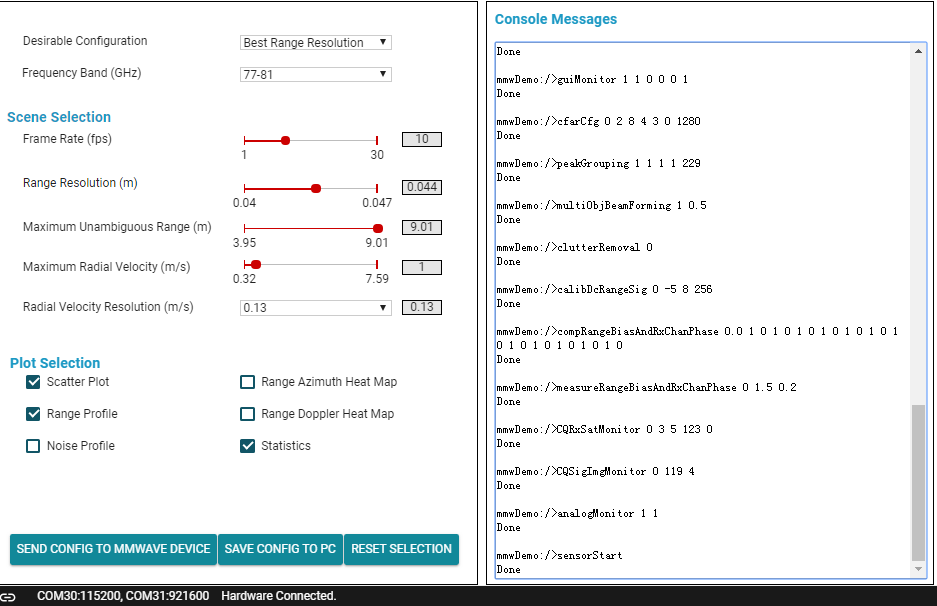 TI的77GHz mmwave开发板IWR1443Boost开箱上手_wr1443boost开发板-CSDN博客