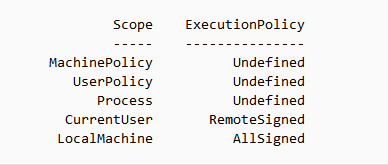 Windows powershell 执行策略的调整_set-executionpolicy restricted-CSDN博客