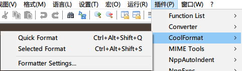 notepad++的CoolFormat代码格式化插件使用_notepad美化代码-CSDN博客