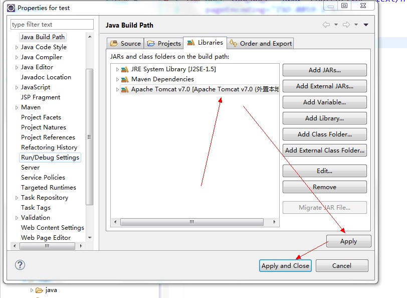 Eclipse中新建jsp提示The superclass "javax.servlet.http.HttpServlet" was not found on the Java Build ...