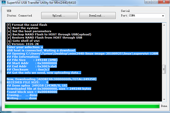 Linux：友善之臂FriendlyARM Mini2440用MiniTools通过USB烧写系统失败解决方案-CSDN博客