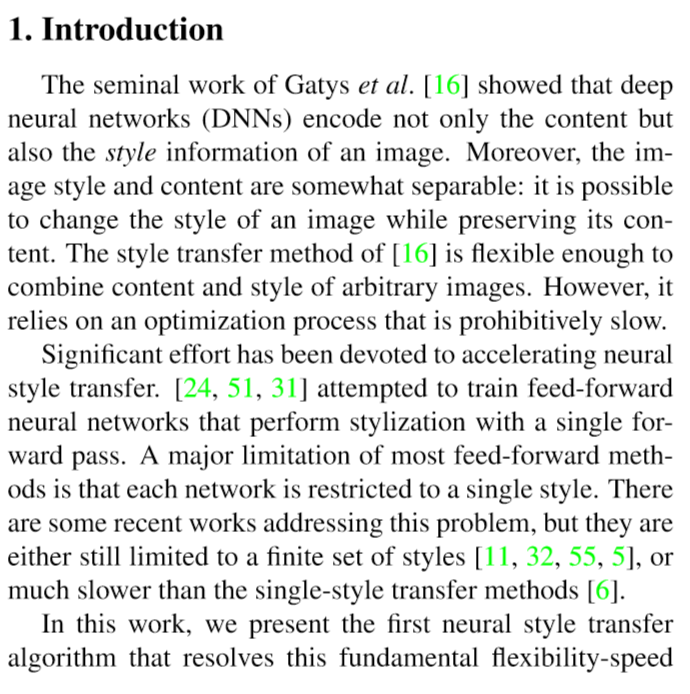 【论文阅读】Arbitrary Style Transfer in Real-time with Adaptive Instance ...