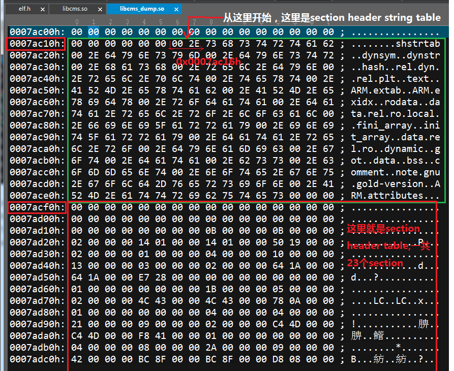 android逆向----内存dump下来的so文件的section简单修复_libcms.so_yimo_5288的博客-CSDN博客