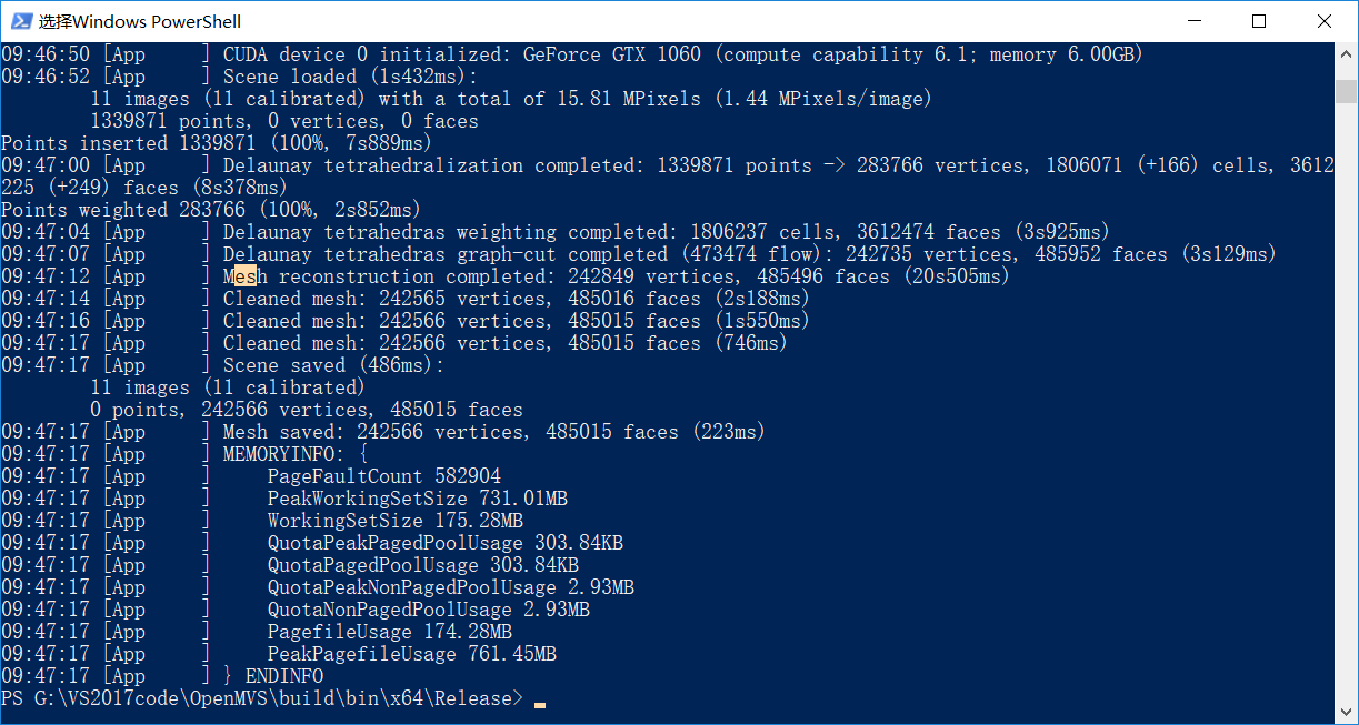 三维重建-使用开源库openMVG与openMVS_openmvg + openmvs-CSDN博客