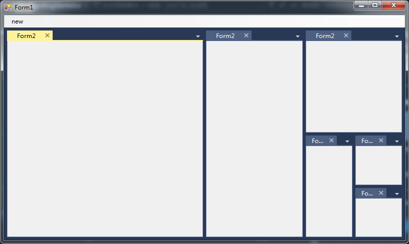 开源组件DockPanelSuite（WeifenLuo.WinFormsUI.Docking）使用心得二：布局-CSDN博客