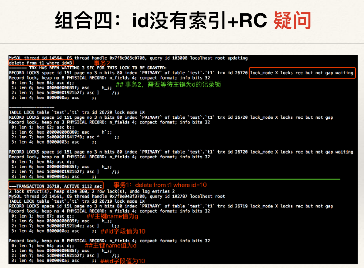 Mysql各种加锁案例分析x Locks Csdn博客 