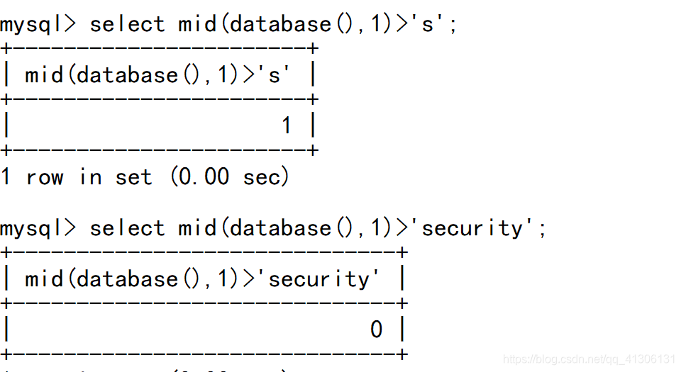 Sql盲注中函数的用法盲注函数 Csdn博客