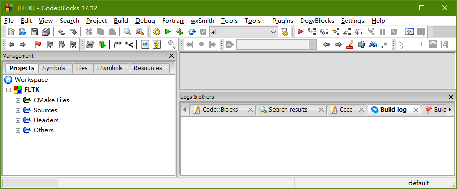 Code::Blocks 17.12 FLTK 开发环境搭建_fltk搭建开发环境-CSDN博客