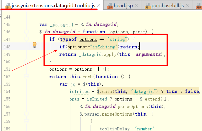 EasyUI(5) $.fn.datagrid.methods[_86e] is not a function(easyui扩展插件冲突错误)-CSDN博客