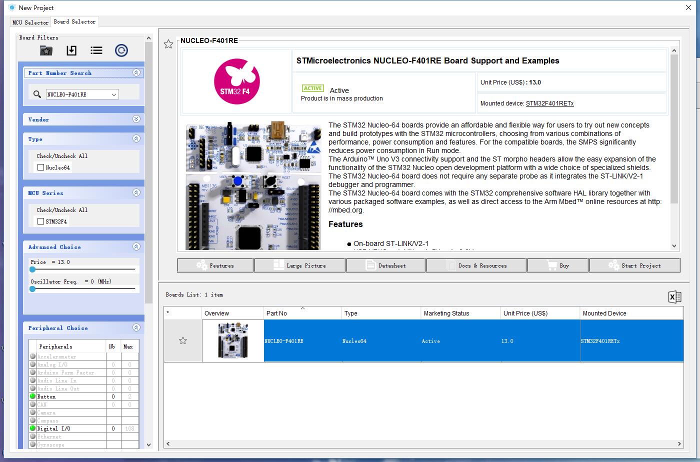 STM32 F401RE + CubeMX + Keil5 + HAL 闪烁灯_使用stm32f401进行led闪烁-CSDN博客