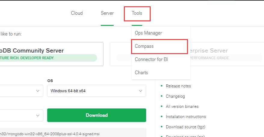 MongoDB笔记（二）：MongoDB 可视化工具 MongoDB Compass 使用_mongodbcompass汉化-CSDN博客