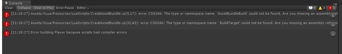 Unity 常见报错（持续更新）_unity2019.4.34f1报错-CSDN博客