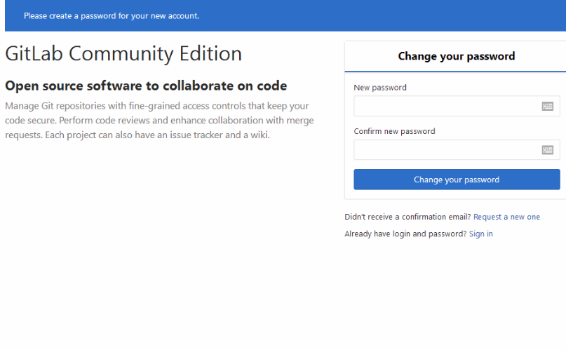 centos 7 部署 汉化版 gitlab_gitlab change your password-CSDN博客