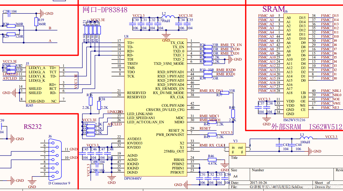 Stm32开发笔记50:stm32f4 Dp83848以太网通信指南系列(四):phy配置 Dp83848中文手册 Csdn博客