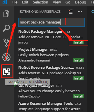 VisualStudioCode中使用Nuget Package Manager插件安装、移除Package-CSDN博客
