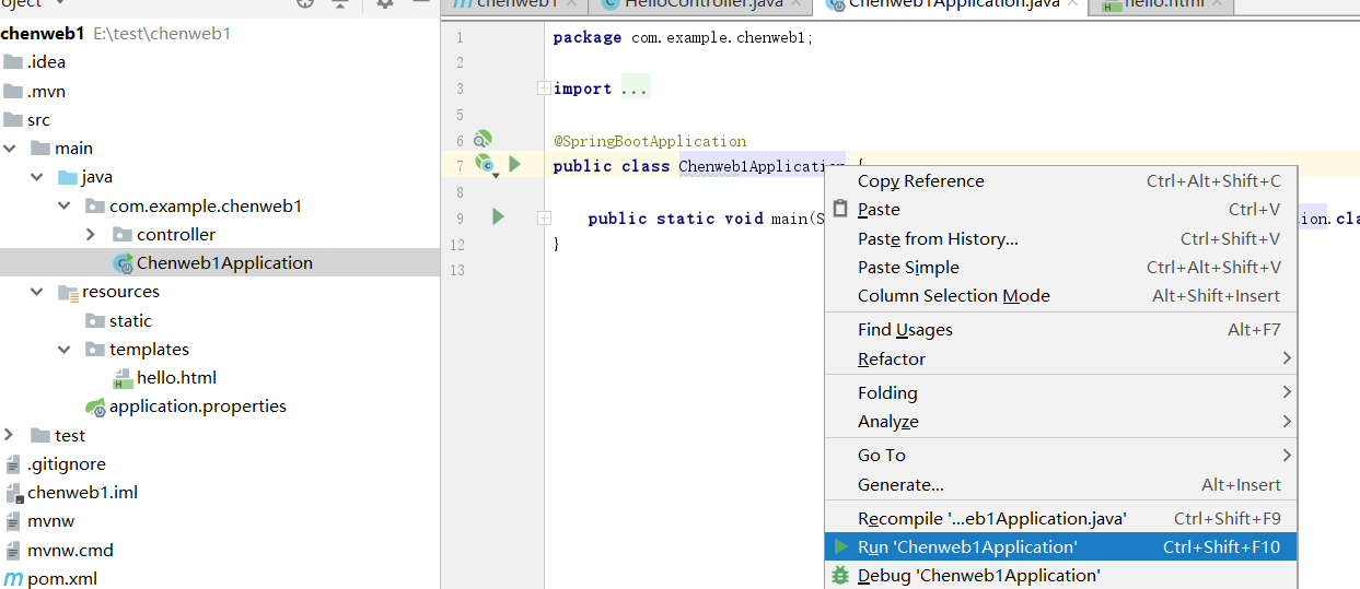 1 Spring boot 页面访问例子1_spring boot 设置欢迎页-CSDN博客