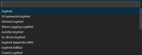 VisualStudioCode中使用Nuget Package Manager插件安装、移除Package-CSDN博客
