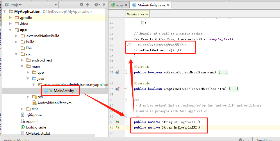 Android Studio NDK开发案例二 JNI包含多个cpp文件_他乡&学子的博客-CSDN博客
