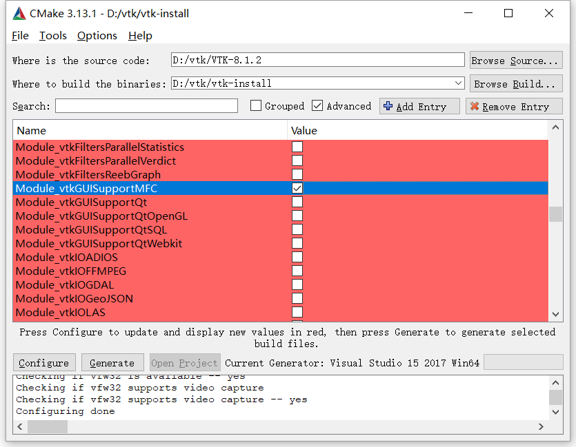 VTK教程1--------VTK在win10下的安装-CSDN博客
