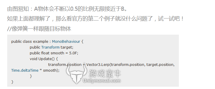 Lerp 函数本质理解-CSDN博客