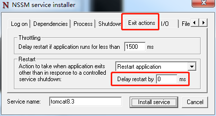 windows环境下nssm配置tomcat守护进程_stellar2020的博客-CSDN博客_nssm tomcat服务