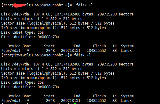 【linux】linux 命令：fdisk -l 命令 —— 查看服务器磁盘信息-CSDN博客