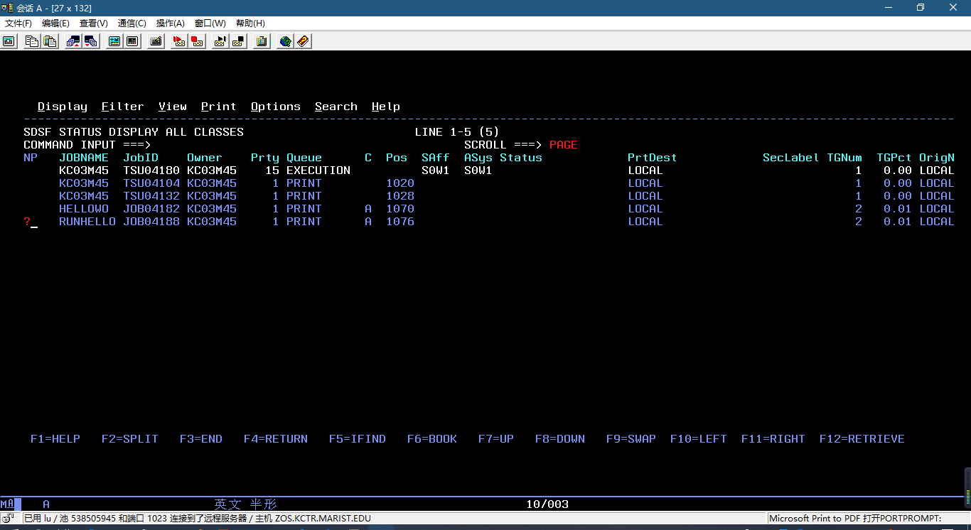 大型主机（z/OS系统）编译运行第一个COBOL语言hello world(解决编译时返回码为12问题)_cobol编译-CSDN博客