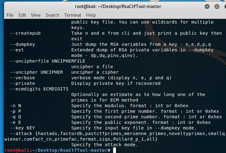 kali下RsaCtfTool的安装及使用_rsactftools-CSDN博客