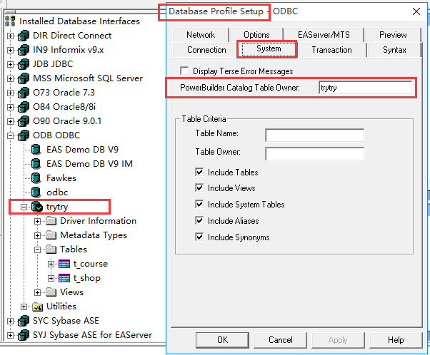 PB连接数据库提示catalog tables could not be created..错误-CSDN博客