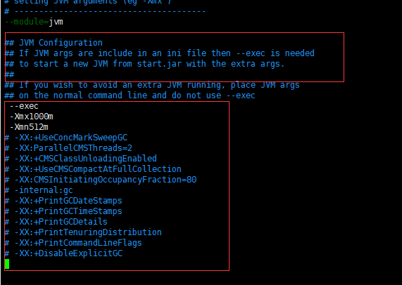 jetty启动配置JVM参数_jvm exec-CSDN博客