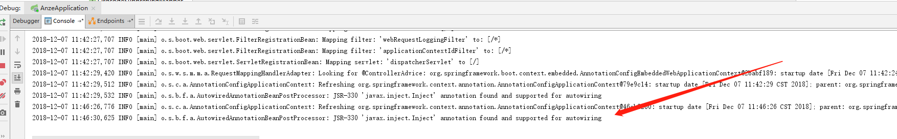 JSR-330 'javax.inject.Inject' annotation found and supported for autowiring-CSDN博客