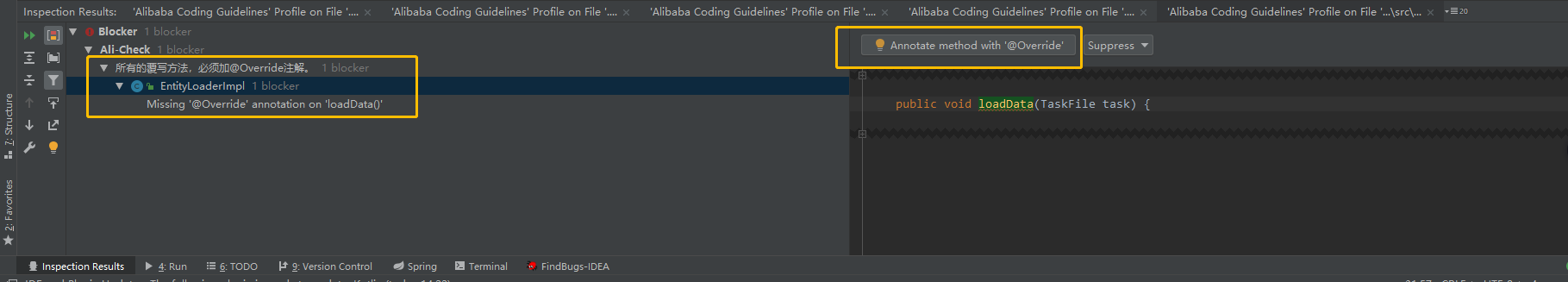 IntelliJ IDEA——Alibaba Java Coding Guidelineslines（阿里Java编码规约）插件，安装及使用_alibaba java coding ...